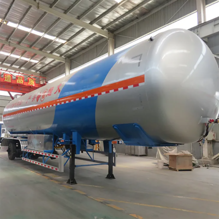 High Quality LPG Propane Gas Tanker Semi Trailer China Factory - China ...