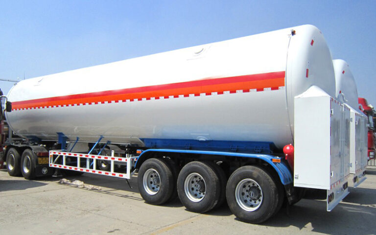 LNG Cryogenic Liquid Natural Gas Storage Tank truck Semi-trailer - china semi trailer, trailer ...