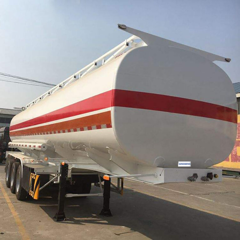 Oil Tanker Three axles 60 Square Semi-trailer - China Truck Trailer for ...